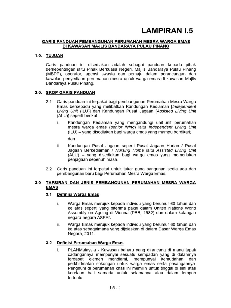 MBPP Lampiran - I.5 - GP - Pembangunan - Perumahan - Mesra - Warga ...