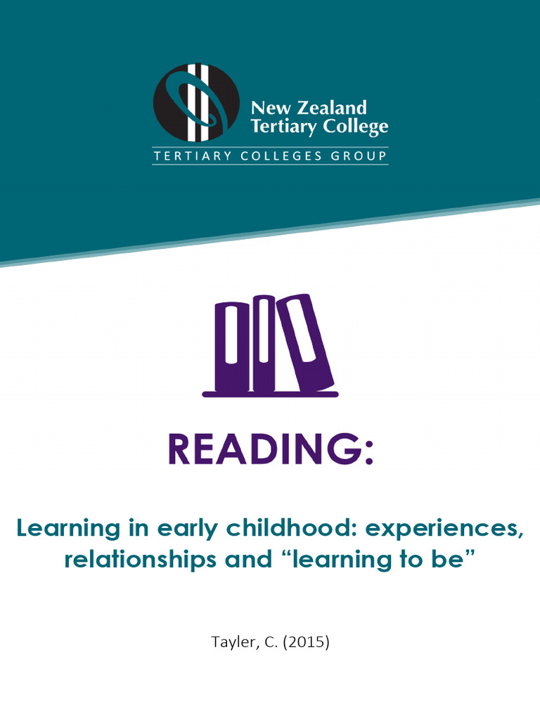 Early Childhood Learning and Development | PDF | Attachment Theory ...