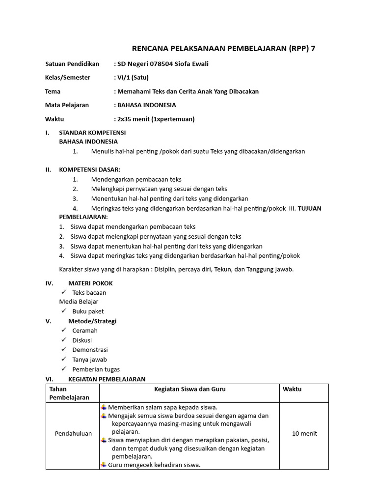 Tugas 4 PKM RPP 7 Dan 8, LBR Observasi, LMBR Refleksi Dan Jurnal Dialogis Refletif | PDF