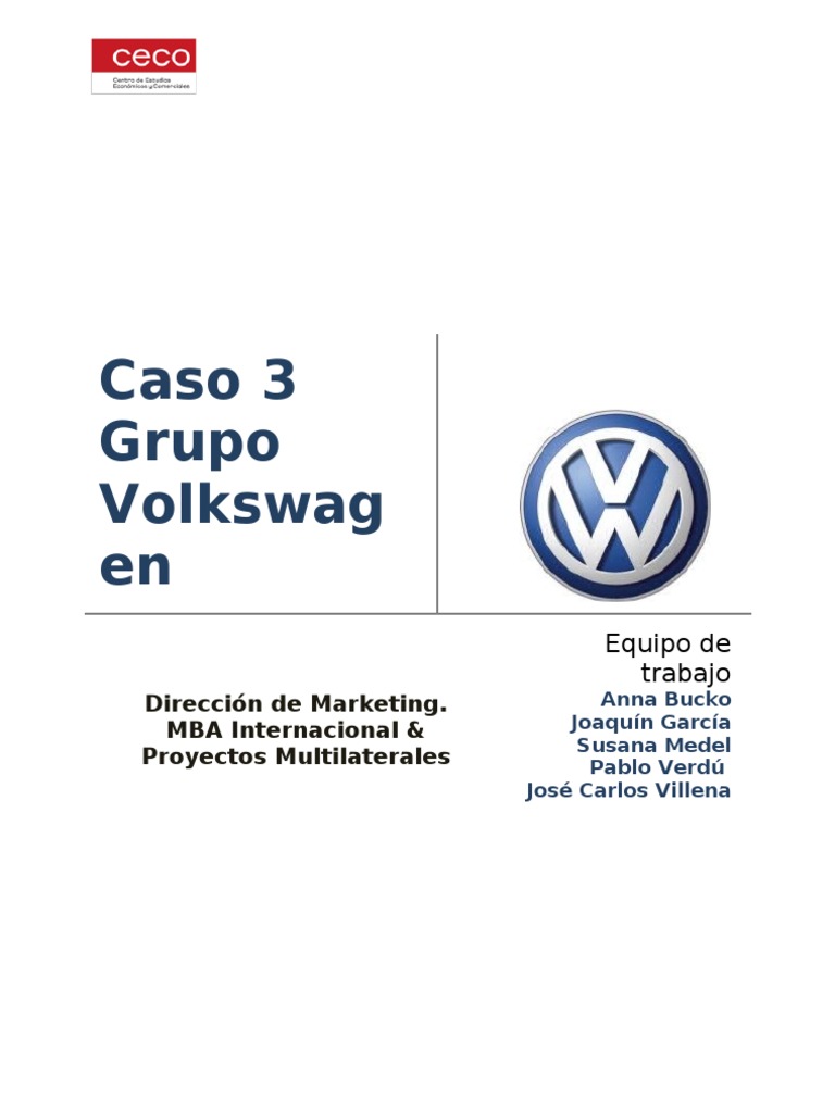 Volkswagen | PDF | Volkswagen | Grupo Volkswagen