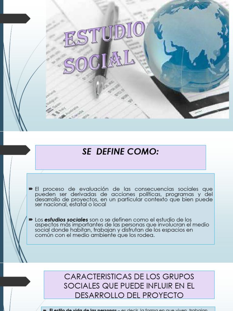 Evaluación Social en Proyectos de Desarrollo | PDF | Responsabilidad ...