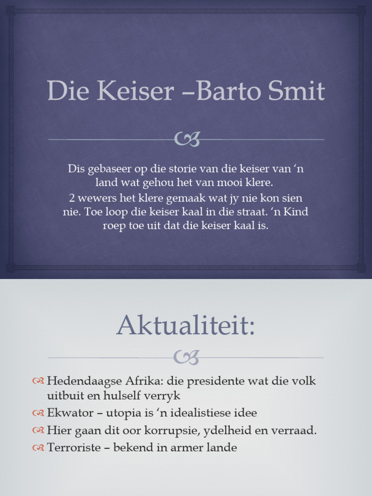 Drama de Keiser - Barto Smit | PDF