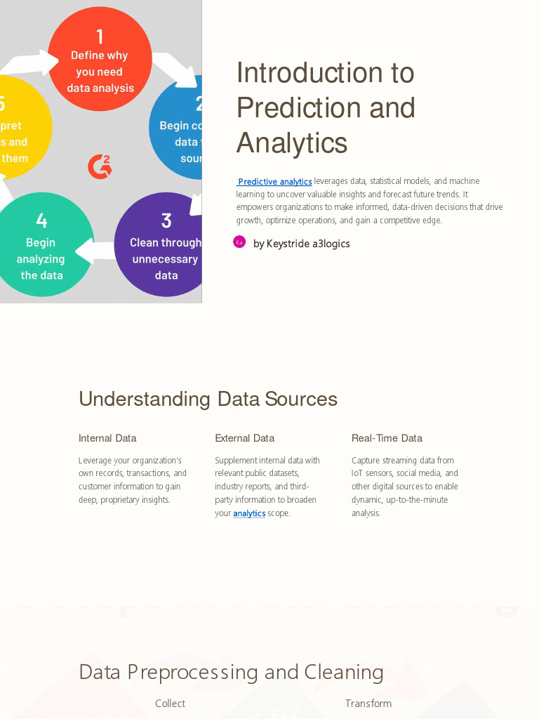 Mastering Prediction & Analytics: Strategies For Data-Driven Insights | PDF | Analytics | Data