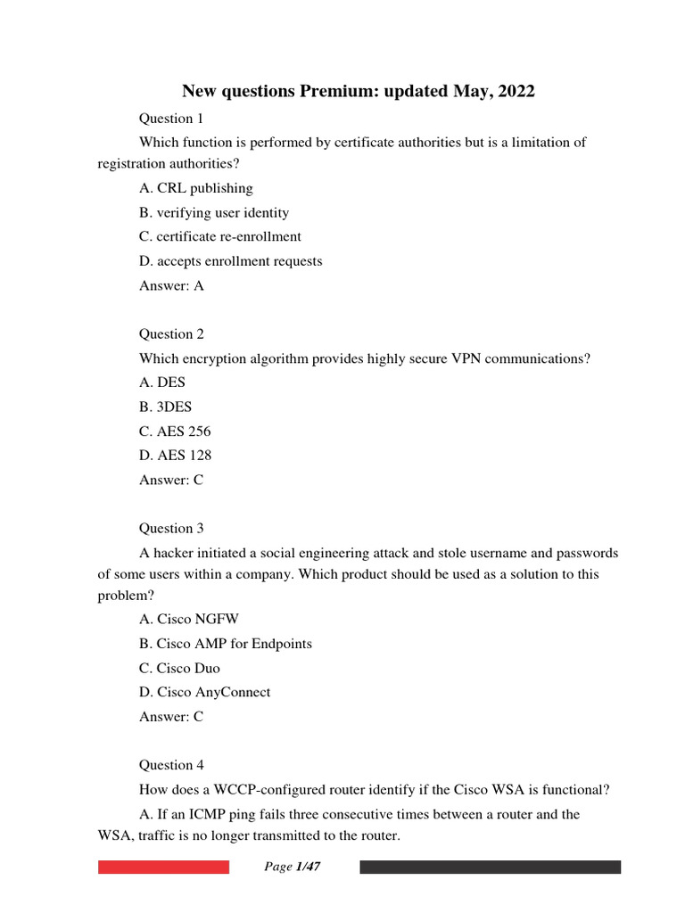 New Question Premium 45 - Explain | PDF | Proxy Server | Computer Network