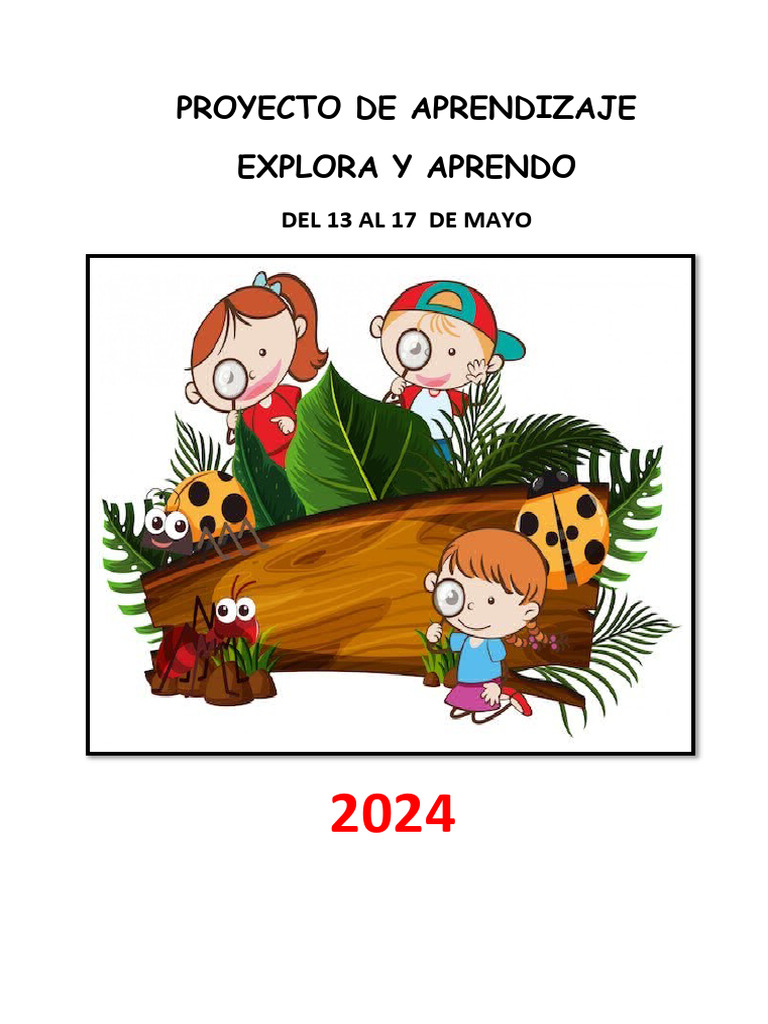 Proyecto #4 Exploro y Aprendo 2024 | PDF | Aprendizaje | Queso