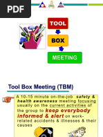 Toolbox Meeting & Hazard Training Guide | PDF | Workplace | Safety