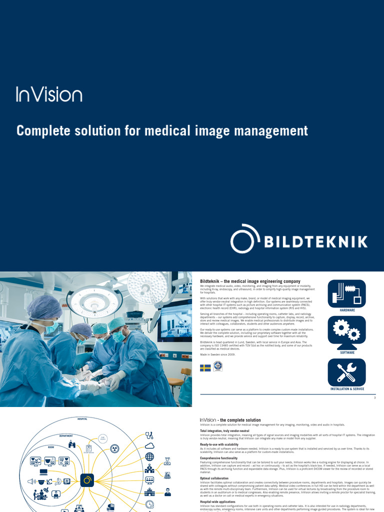 InVision Brochure V2 EN 200108 Spread | PDF | Medical Imaging ...