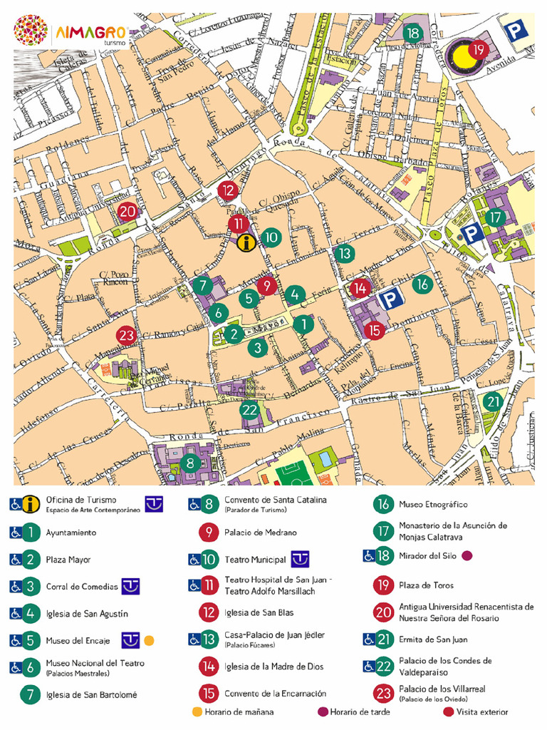 Almagro Plano Turistico | PDF