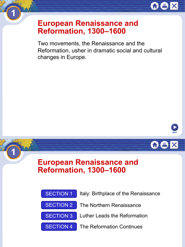 Reformation Review | PDF | Protestantism | Renaissance