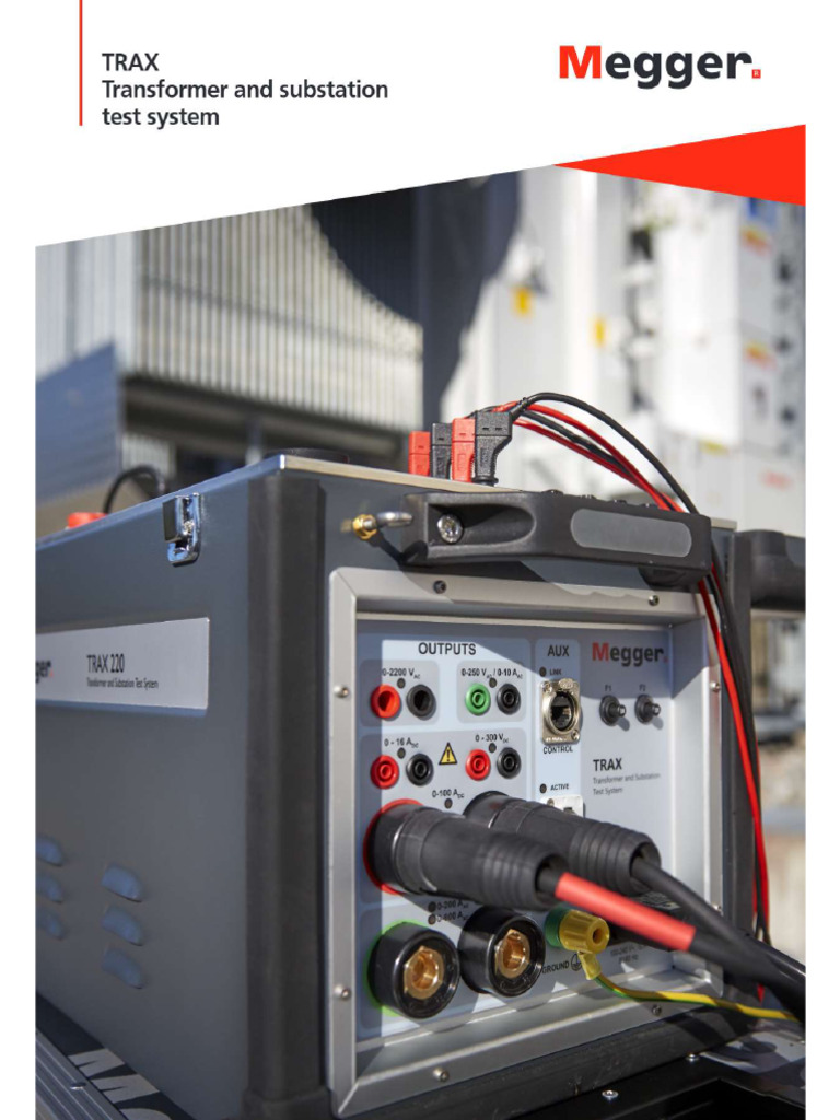 Megger TRAX 21.01.2023 | PDF
