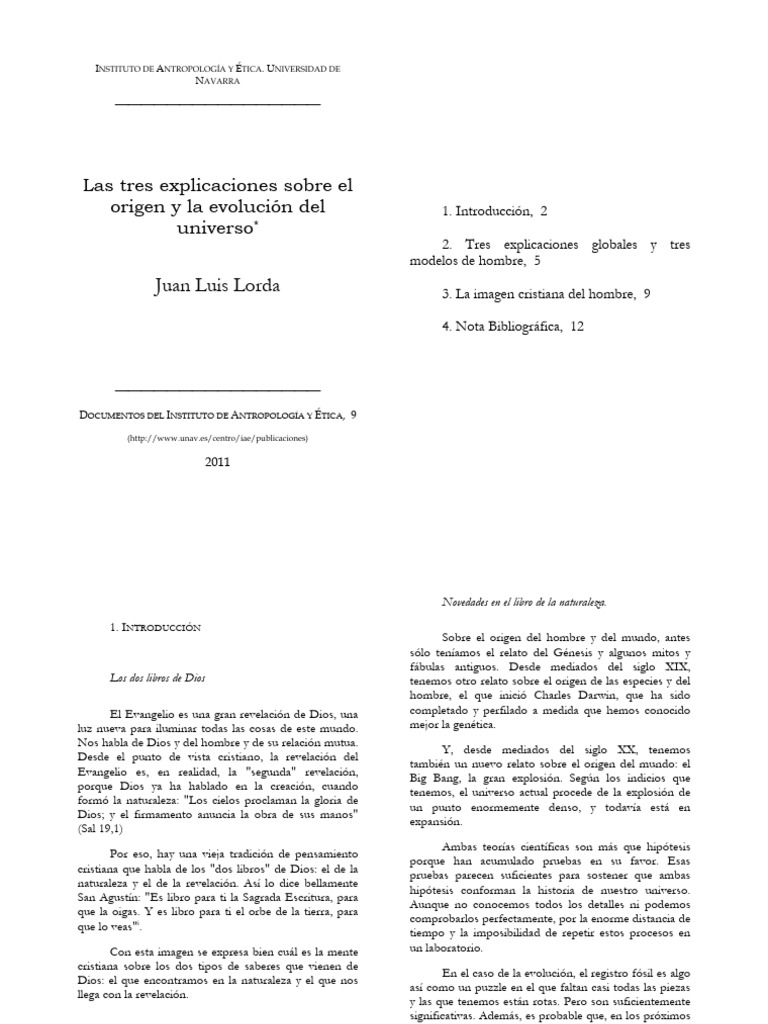 9-Tres Explicaciones PDF IAE | PDF | Principio de incertidumbre | Dios