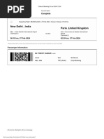 Indigo Payment Receipt | PDF