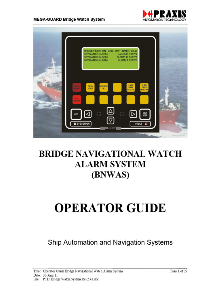 PTD - Bridge Watch System Rev2.41 | PDF | Relay | Usb