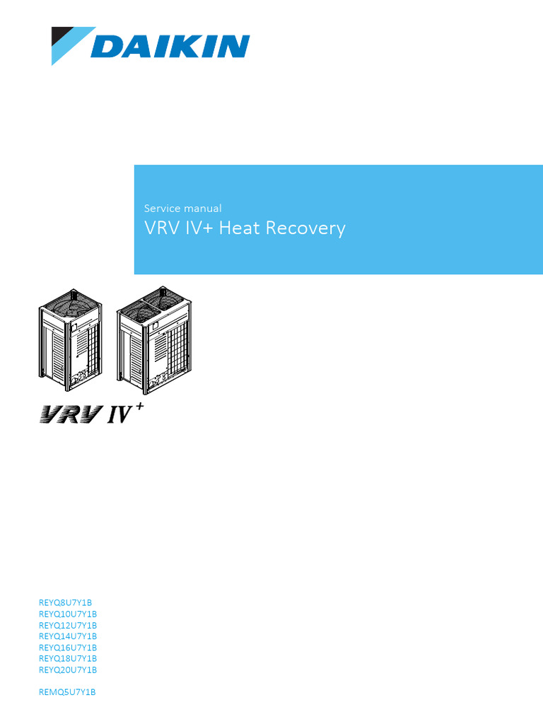 VRV Service Manual | PDF | Power Inverter | Power Supply