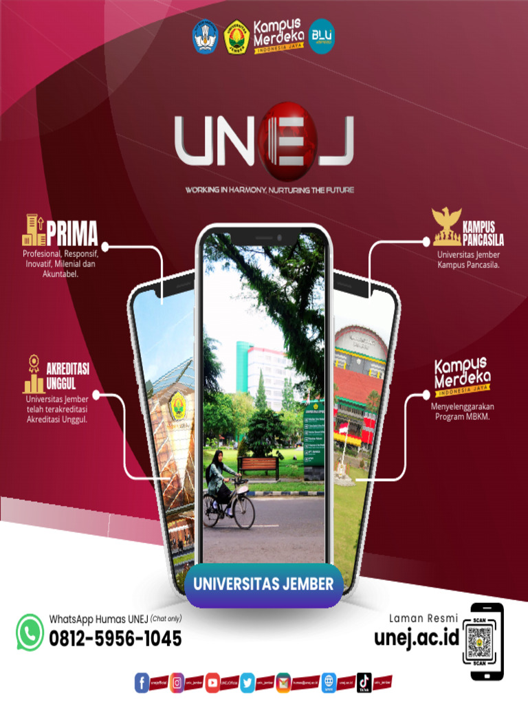 Daftar Fakultas dan Prodi UNEJ 2024 | PDF