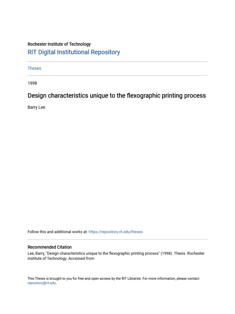 In Flexo 2 | PDF | Lithography | Printing