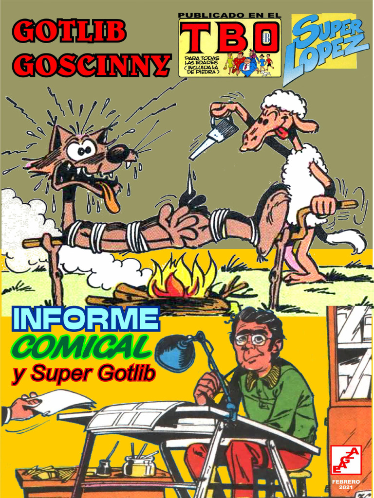 Informe Comical Gotlib Goscinny | PDF