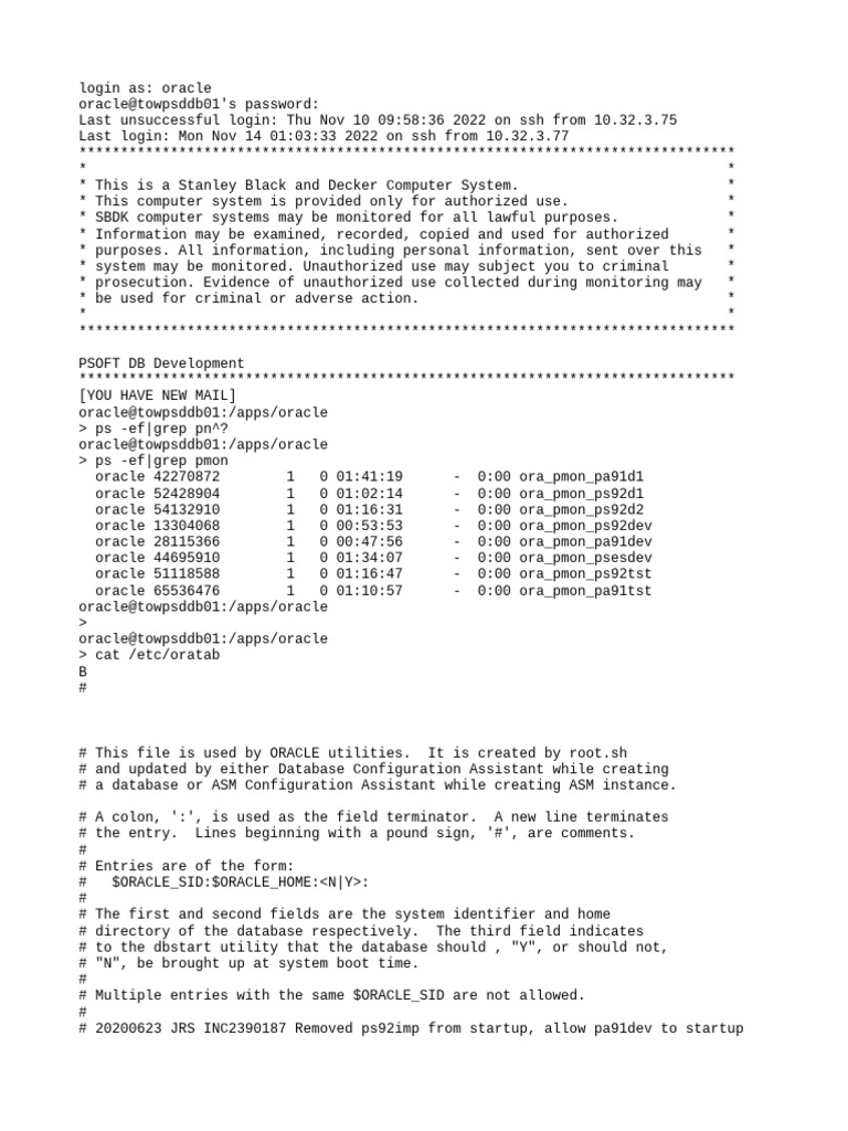 DBID Chnage Standalon Database | PDF | Oracle Database | Oracle Corporation