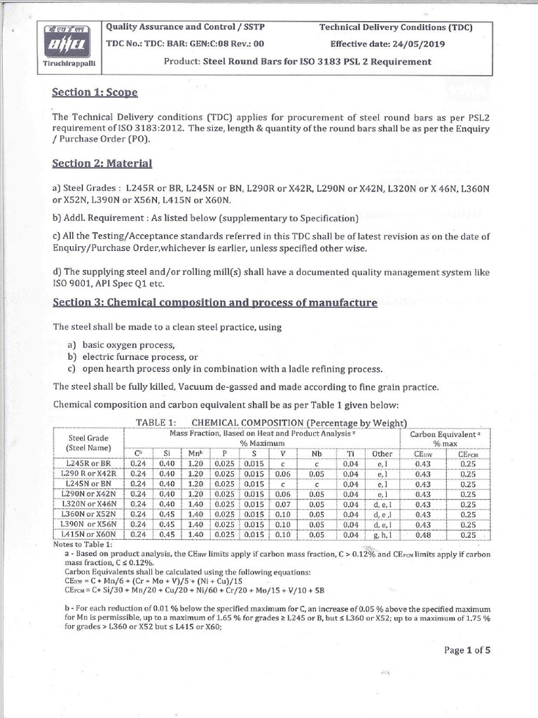 TDC Bar Gen C 08 Rev 00 1567507316 | PDF