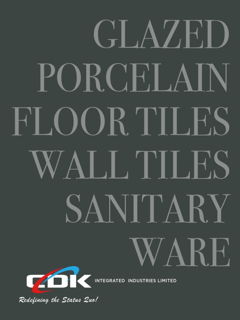 CDK Integrated Industries General Catalogue | PDF | Countertop | Tile