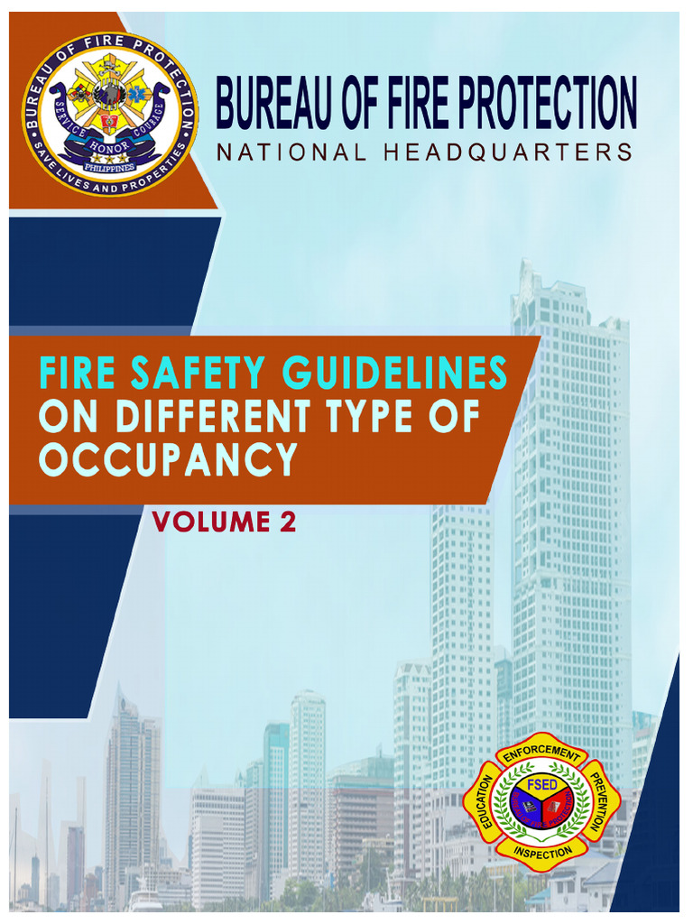 Fire Safety Guidelines On Different Type of Occupancy Vol 2 | PDF ...