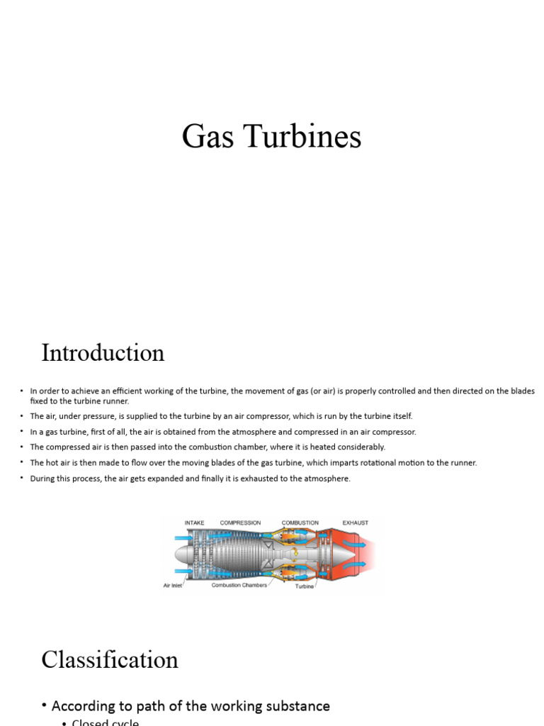 Gas Turbines | PDF | Gas Turbine | Turbine