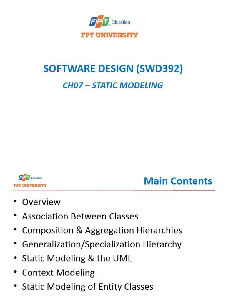 Ch07 Static Modeling | PDF | Class (Computer Programming) | Inheritance (Object Oriented ...