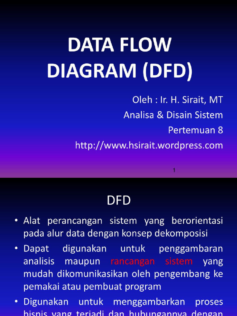 DFD Presentasi | PDF