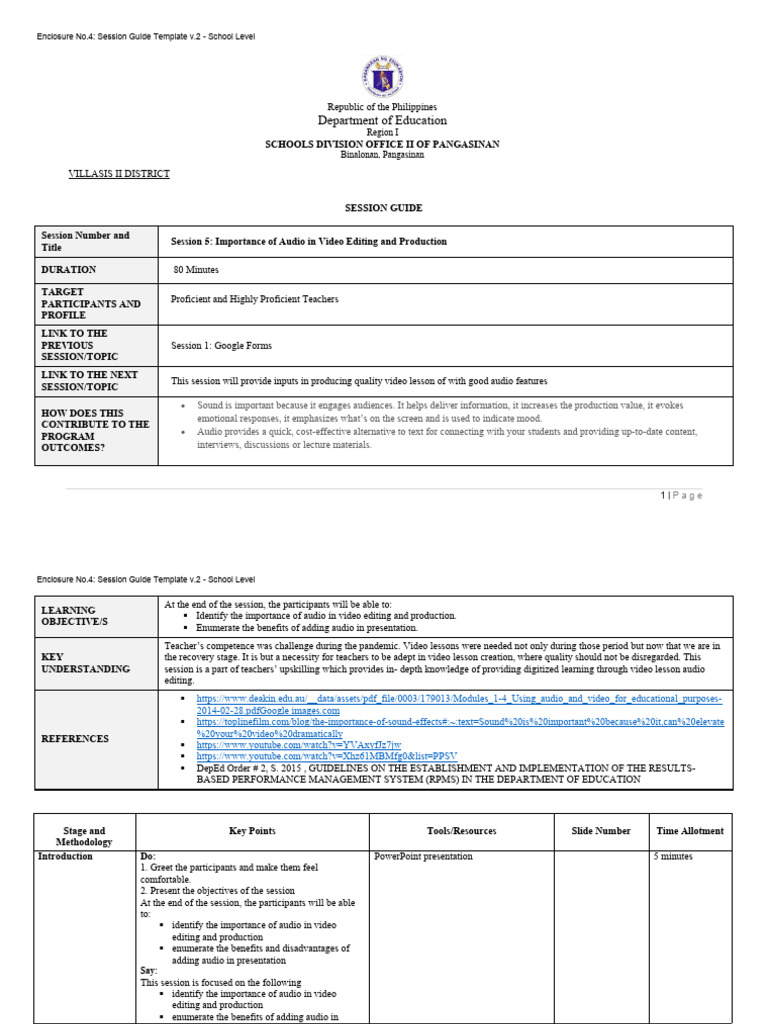 Session5 Audio Editing | PDF | Cognition