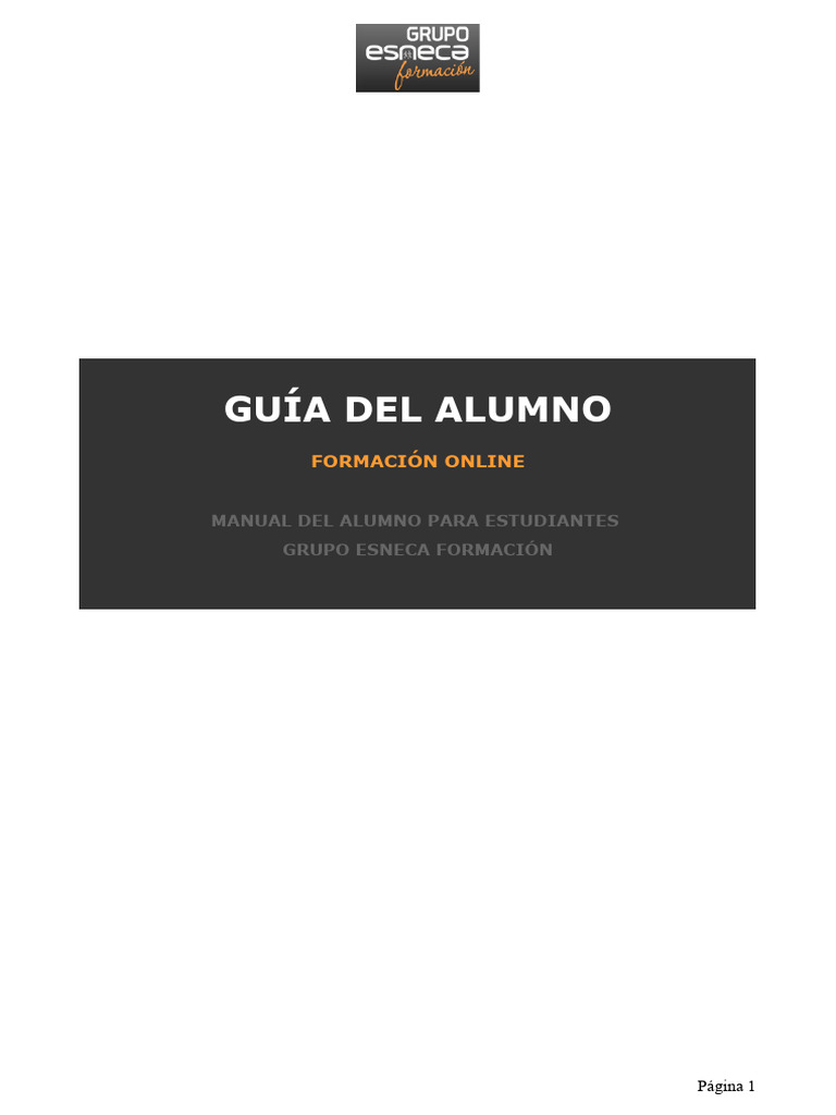 Guia Del Alumno Online | PDF | Maestros | Enseñando