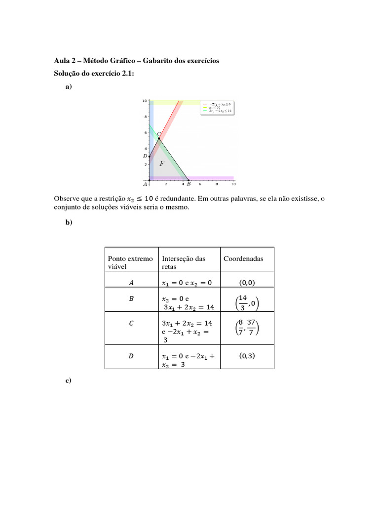 Aula 02 - Gabarito Dos Exercícios | PDF | Curva | Vetor euclidiano Aula 02 - Gabarito Dos Exercícios | PDF | Curva | Vetor euclidiano