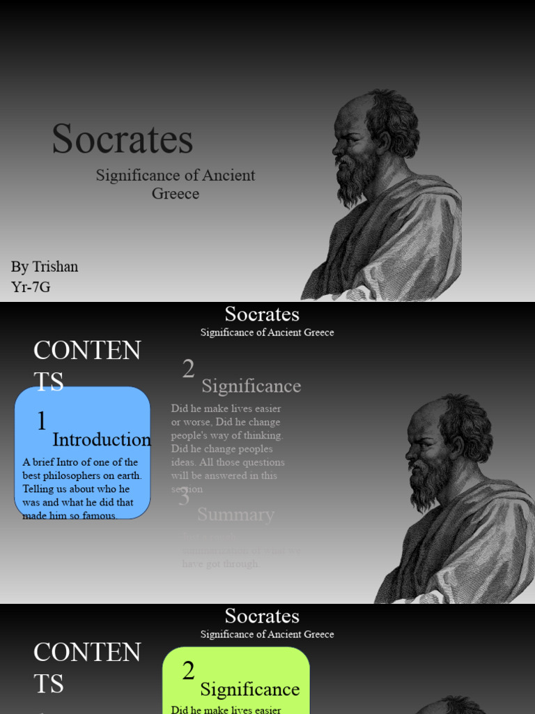 History Presentation - Socrates | PDF | Socrates | Knowledge