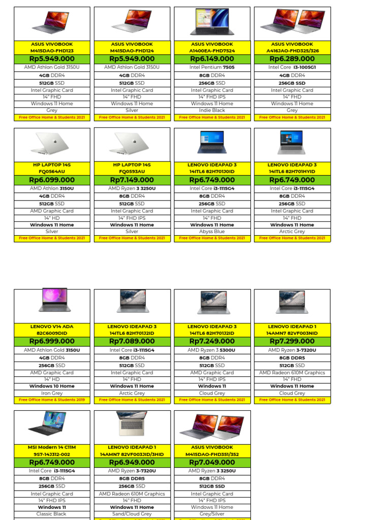 Brosur Alit | PDF | Intel | Computer Hardware
