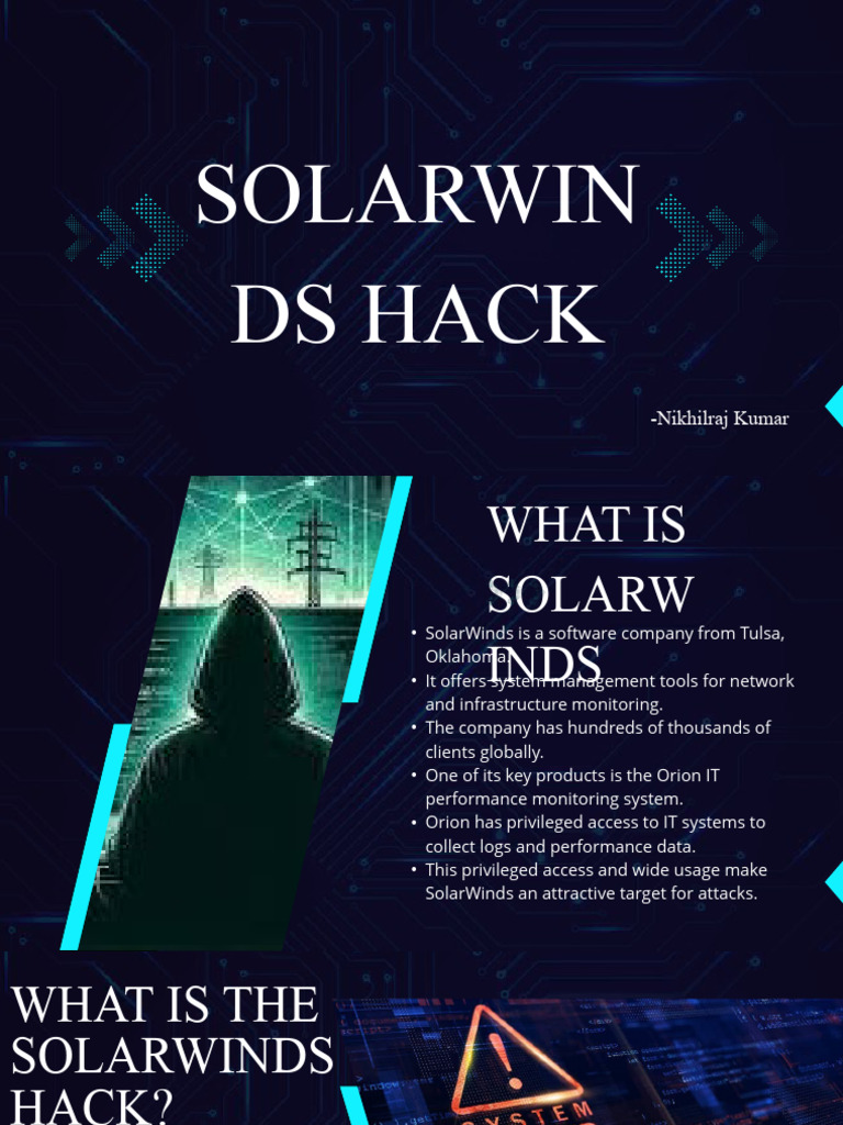 Blue Futuristic Technology Presentation Pdf Security Computer