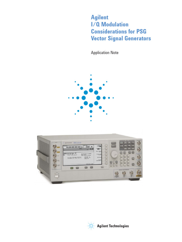 5989 7057en | PDF | Modulation | Bandwidth (Signal Processing)