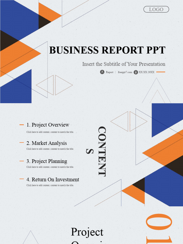 Simple Business Presentation Slides Free | PDF