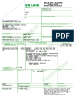 Ocean Freight Certificate Example | PDF | Cargo | Systems Engineering