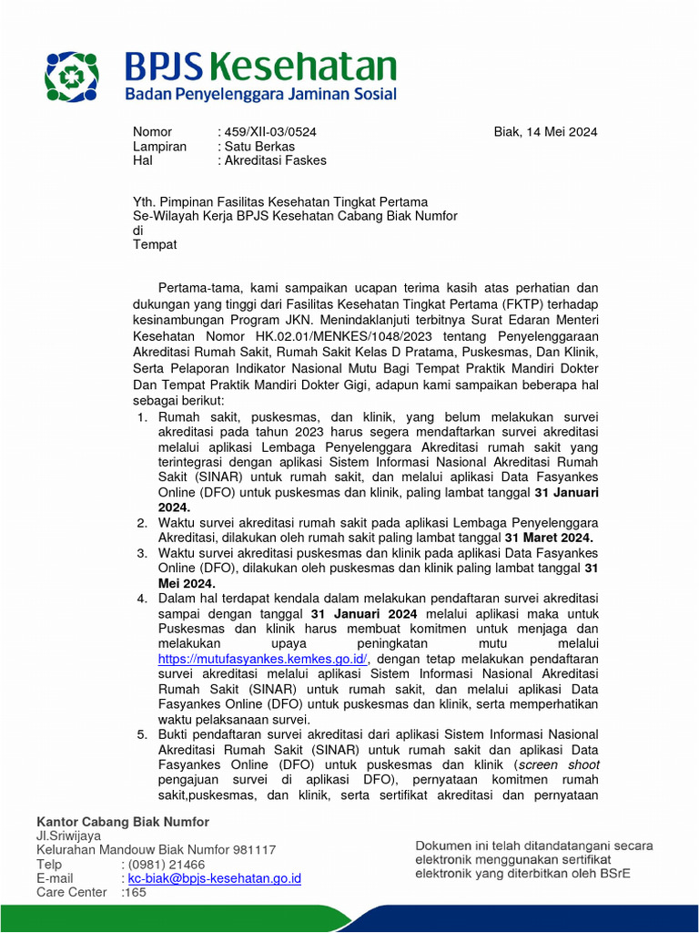 459.akreditasi Faskes | PDF | Bisnis | Pengelolaan Keuangan & Uang