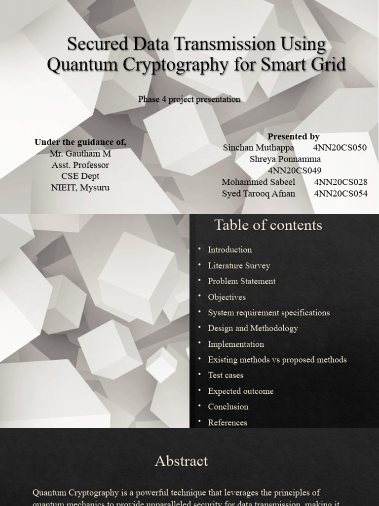 Phase 4 Smartgrid | PDF | Encryption | Security
