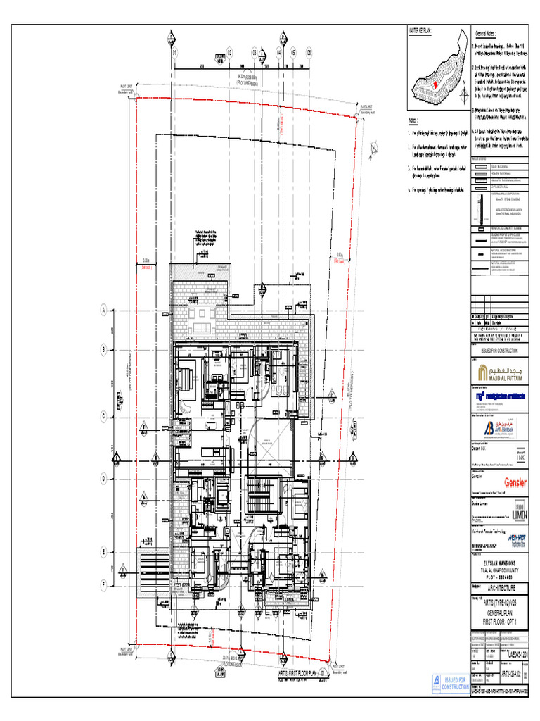 Uae045 1201 A&b WP5 Art.t2 V26 F01 Ar PLN A102 PDF | PDF | Building Engineering | Building ...