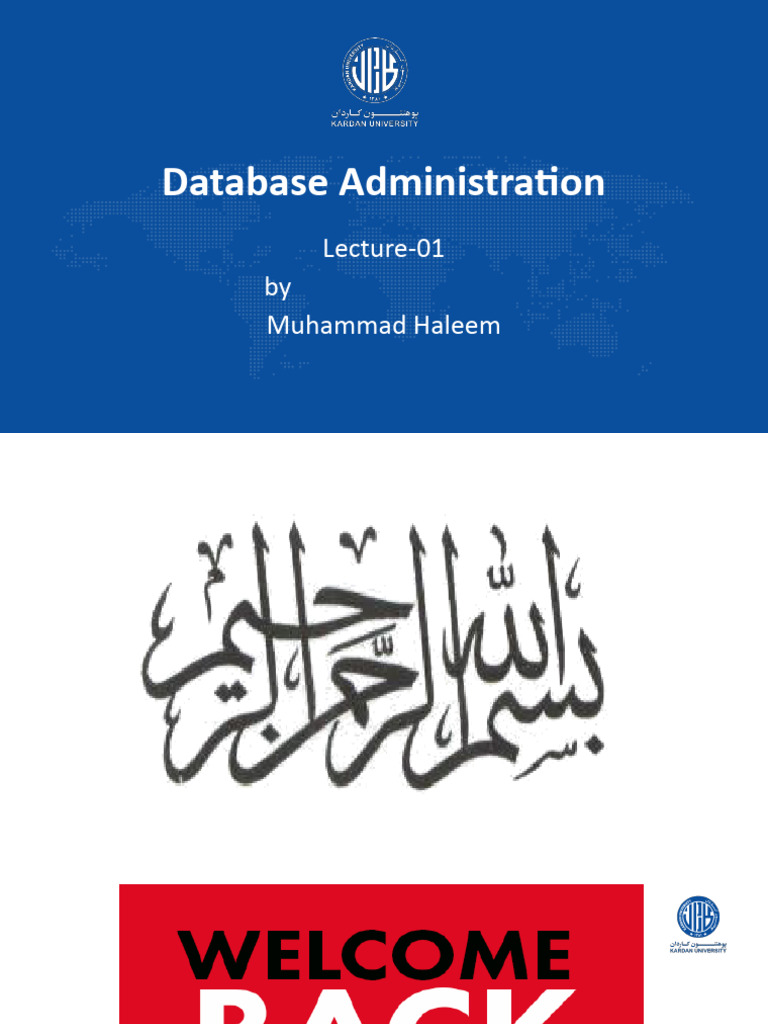 Dba 01 | Download Free PDF | Databases | Application Software