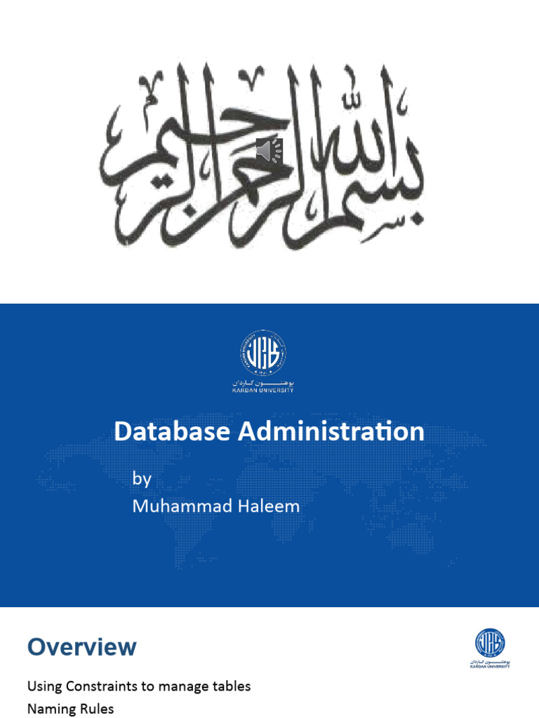 Dba 03 | PDF | Relational Database | Table (Database) Dba 03 | PDF | Relational Database | Table (Database)