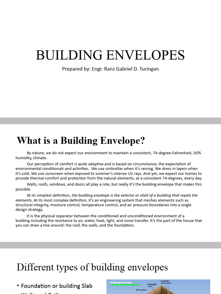 Building Envelopes | PDF | Heat Transfer | Building Insulation