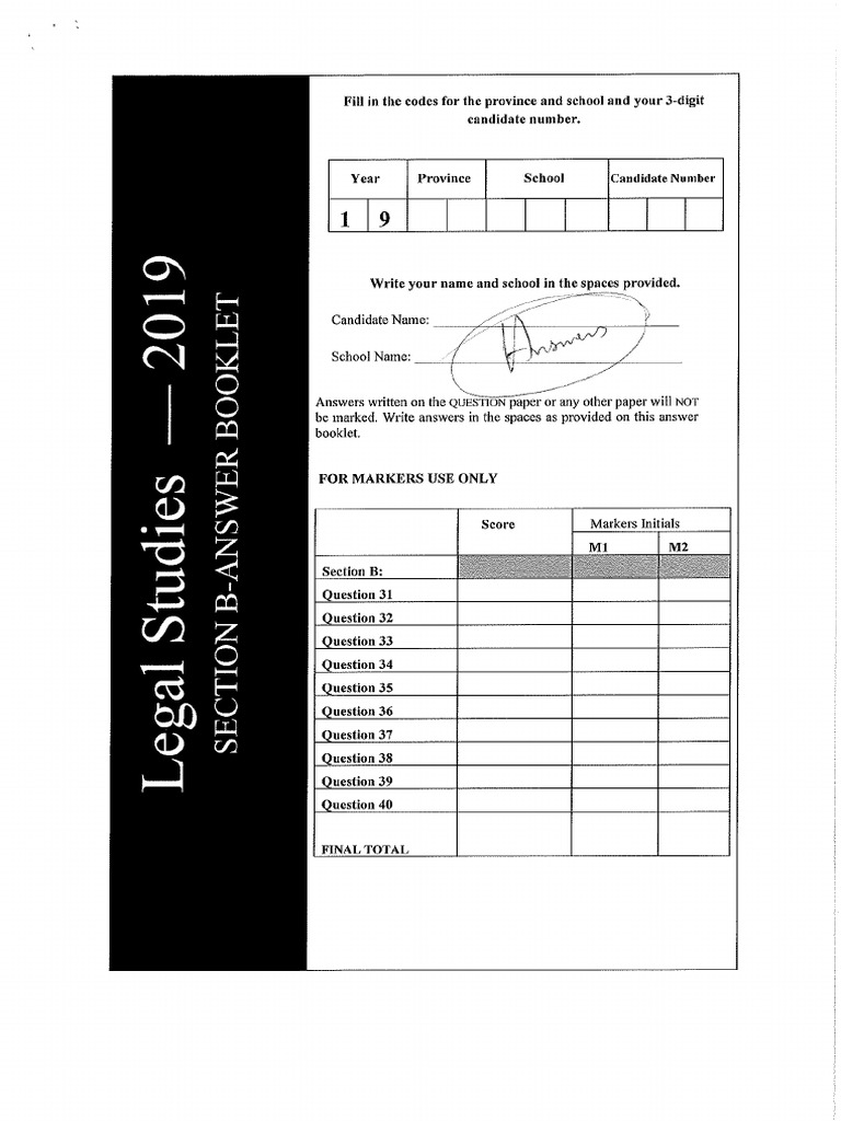 Legal Studies | PDF
