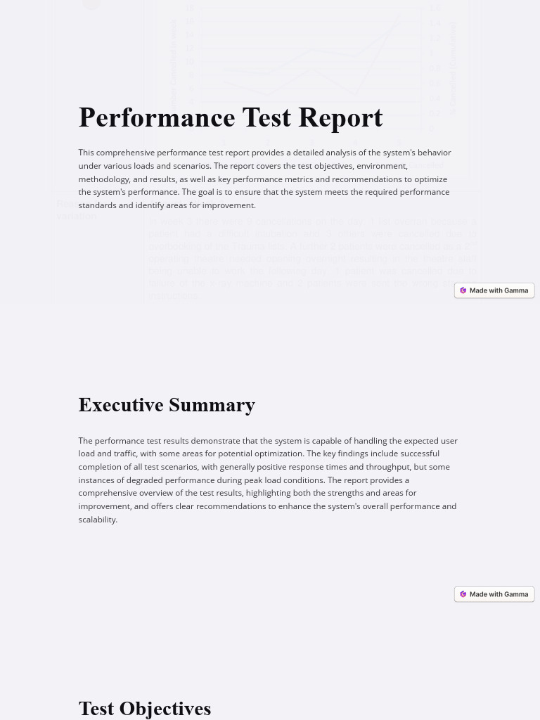 Performance Test Insights | PDF | Information Technology Management ...
