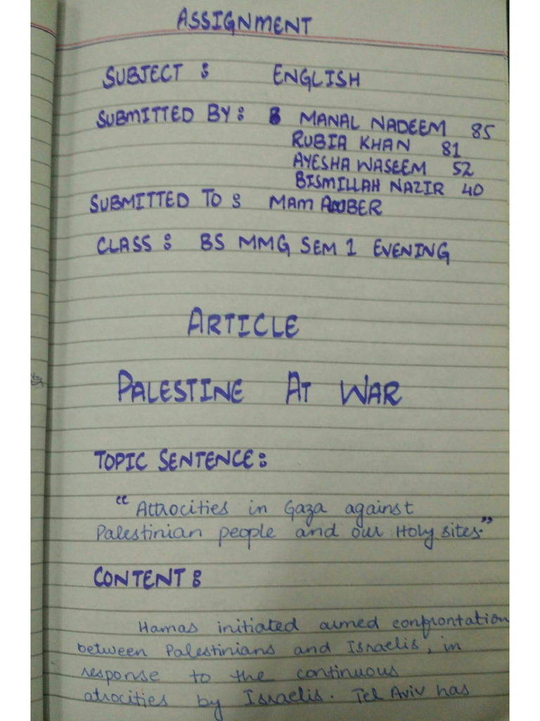 English Assignment Article Analysis Pdf 4005