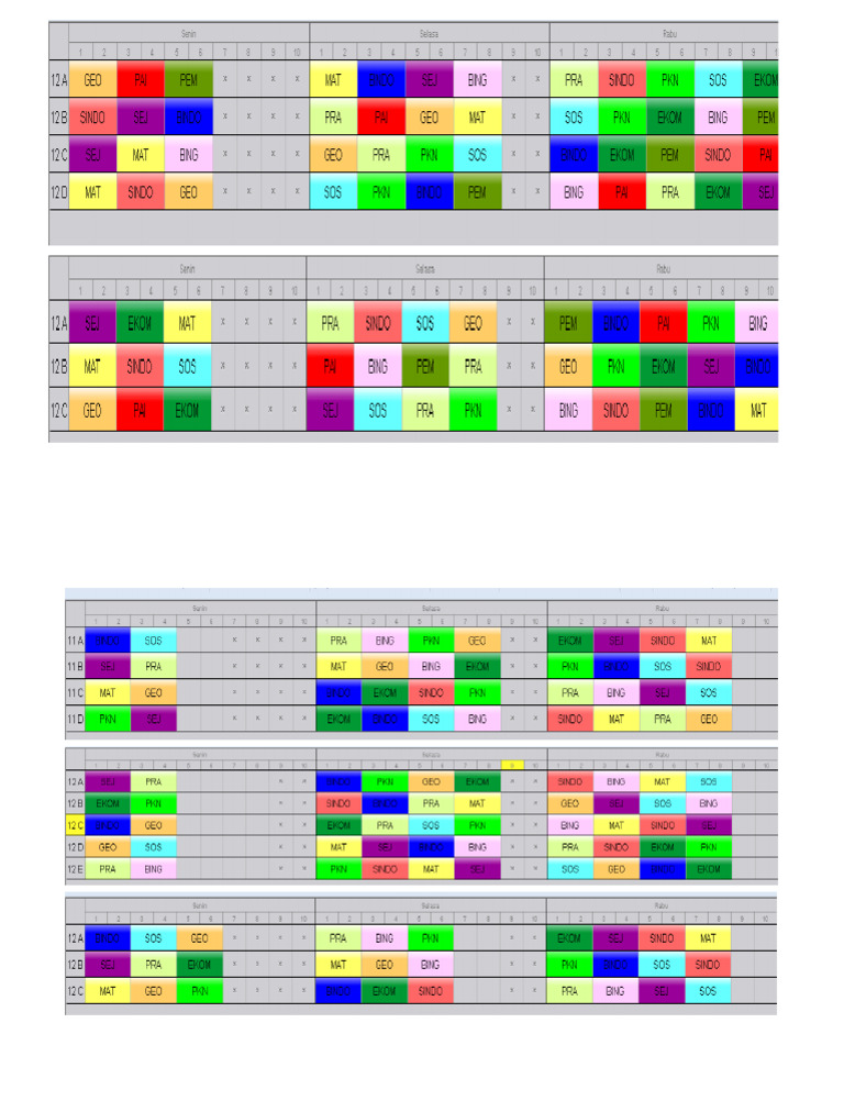 Jadwal Pel MC 23-24 | PDF
