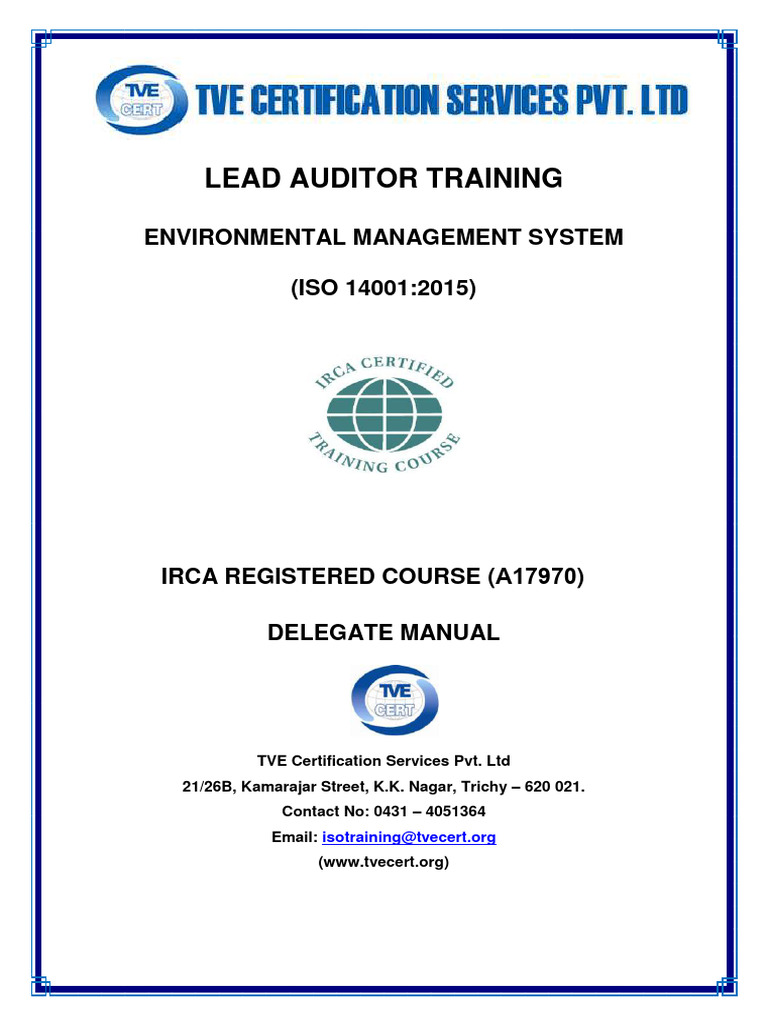 Delegate Manual - (EMS LA) C | PDF | Audit | Regulatory Compliance