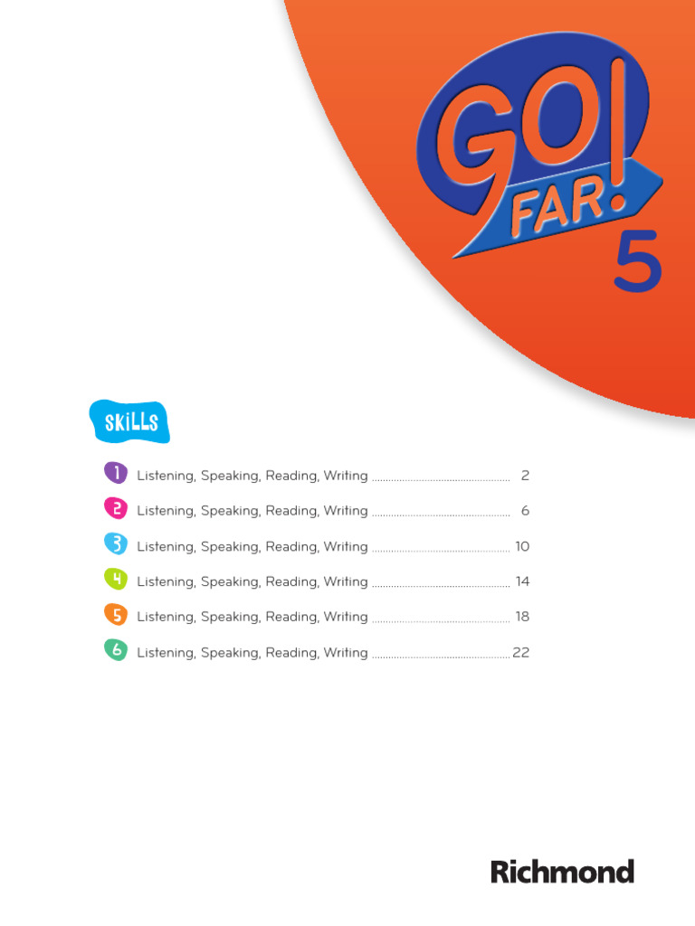 Go Far 5 Listening and Speaking Activities | PDF
