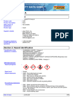 Thinner 91-92 Safety Data Sheet | PDF | Occupational Safety And Health ...